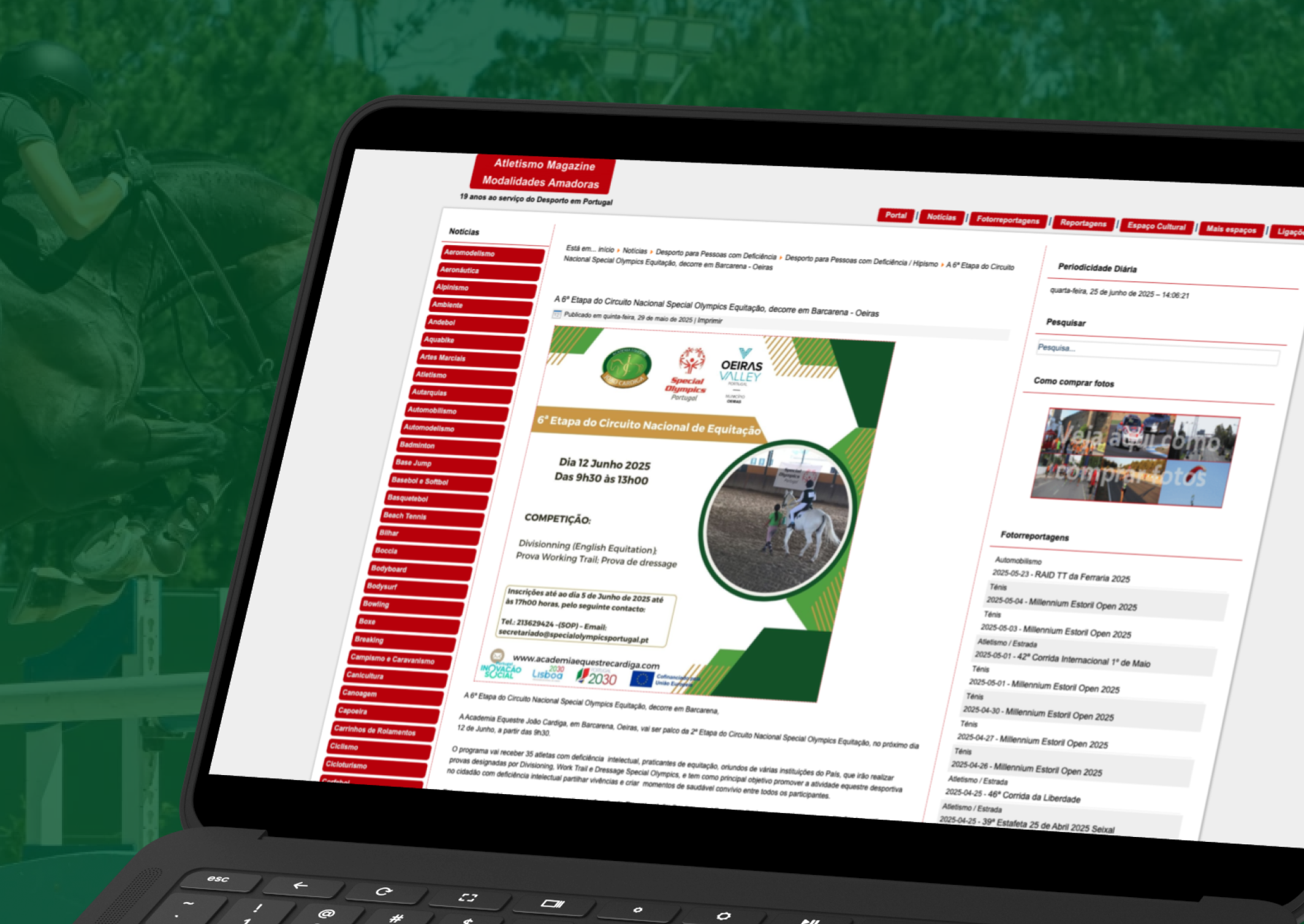 AMMAMAGAZINE: A 6ª Etapa do Circuito Nacional Special Olympics ...